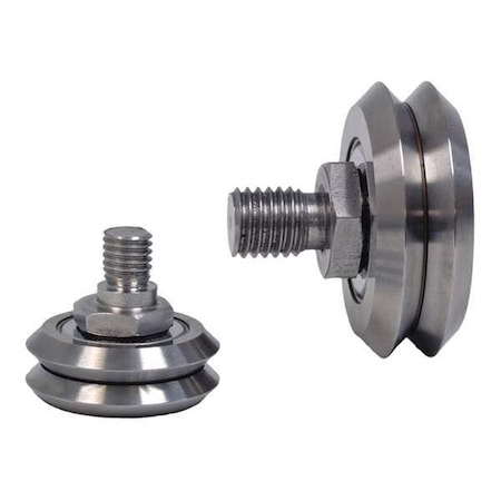 Bishop-Wisecarver Guide Wheel, Stud, Concentric, Size 1 SWSC1A | Zoro.com