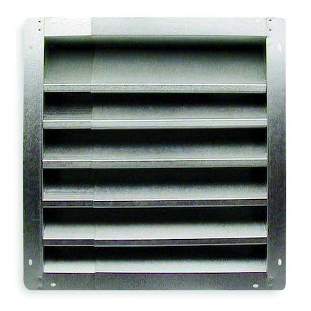 Dayton Combination Louver Damper, 12x12 45C672 | Zoro.com