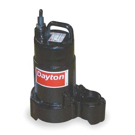 Dayton Pump, Effluent, 1/2 HP 4HU71 | Zoro.com