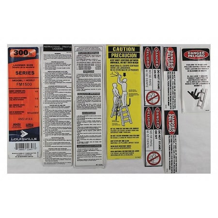 Louisville Label Kit PK-FS1500 | Zoro.com
