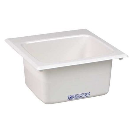 Mustee Utility Sink, 17inx20in, Biscuit 11BT | Zoro.com