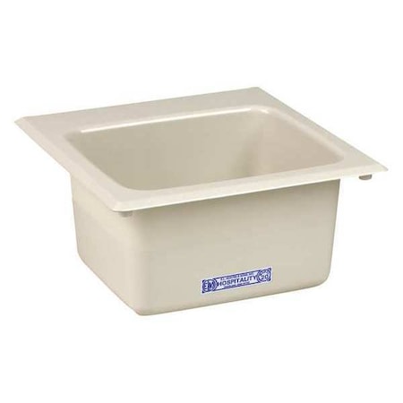 Mustee Utility Sink, 17inx20in, Biscuit 11BT | Zoro.com