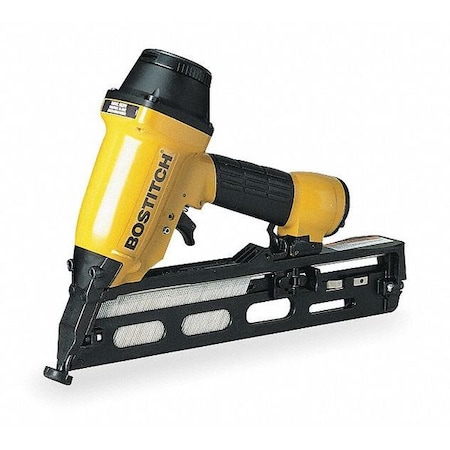 Bostitch Air Metal Conn Nailer, Full Rnd, 35 Deg MCN250 | Zoro.com