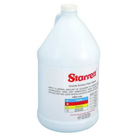 Starrett Surface Plate Cleaner, Size 1 gal., PK4 81822 | Zoro.com