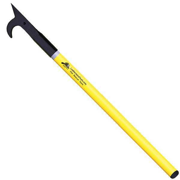 Leatherhead Tools Pike Pole, Round, Yellow Fiberglass PLY-6AH-B | Zoro.com